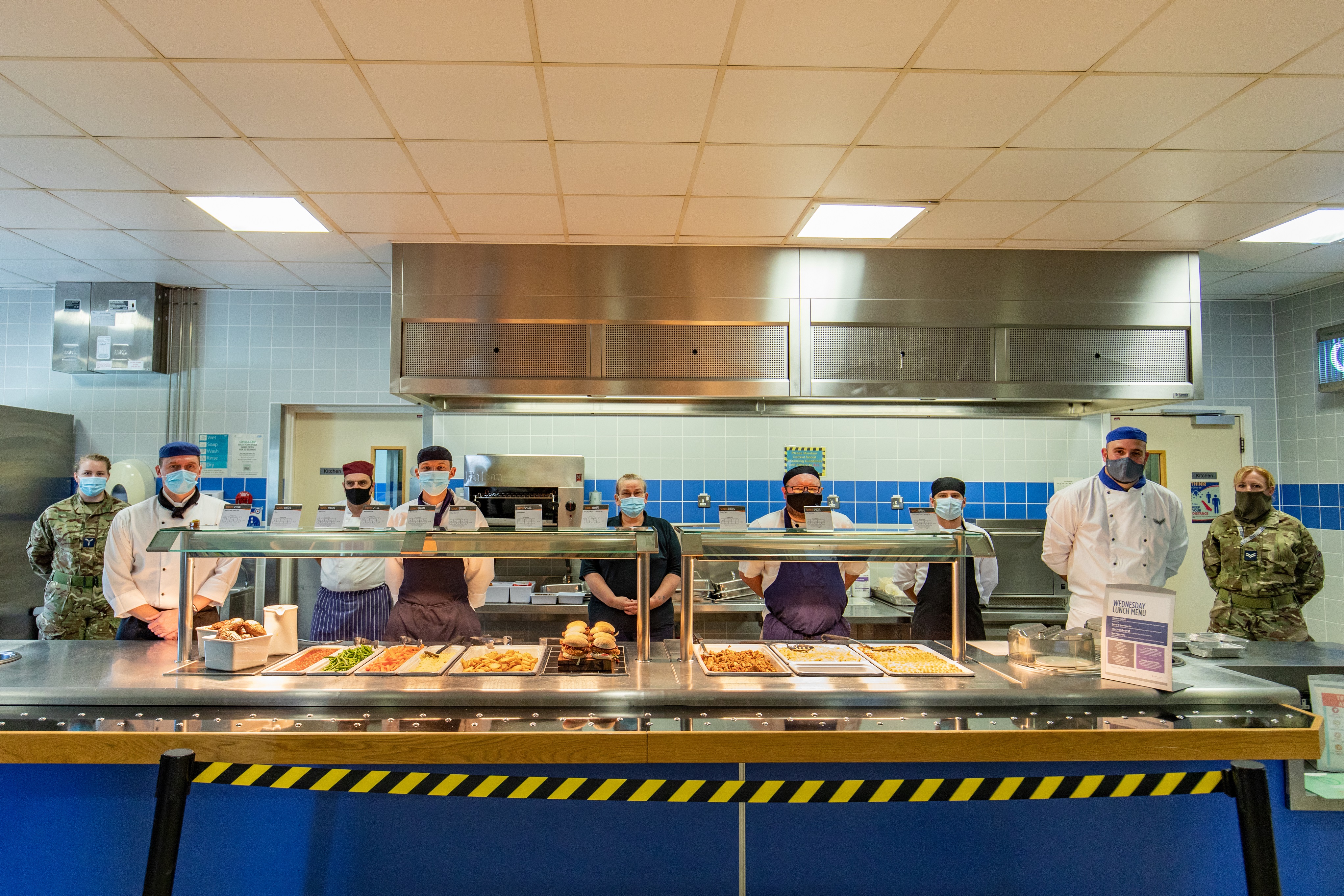 Catering Flight Serves 100,000th Meal To Deployed Personnel | Royal Air ...