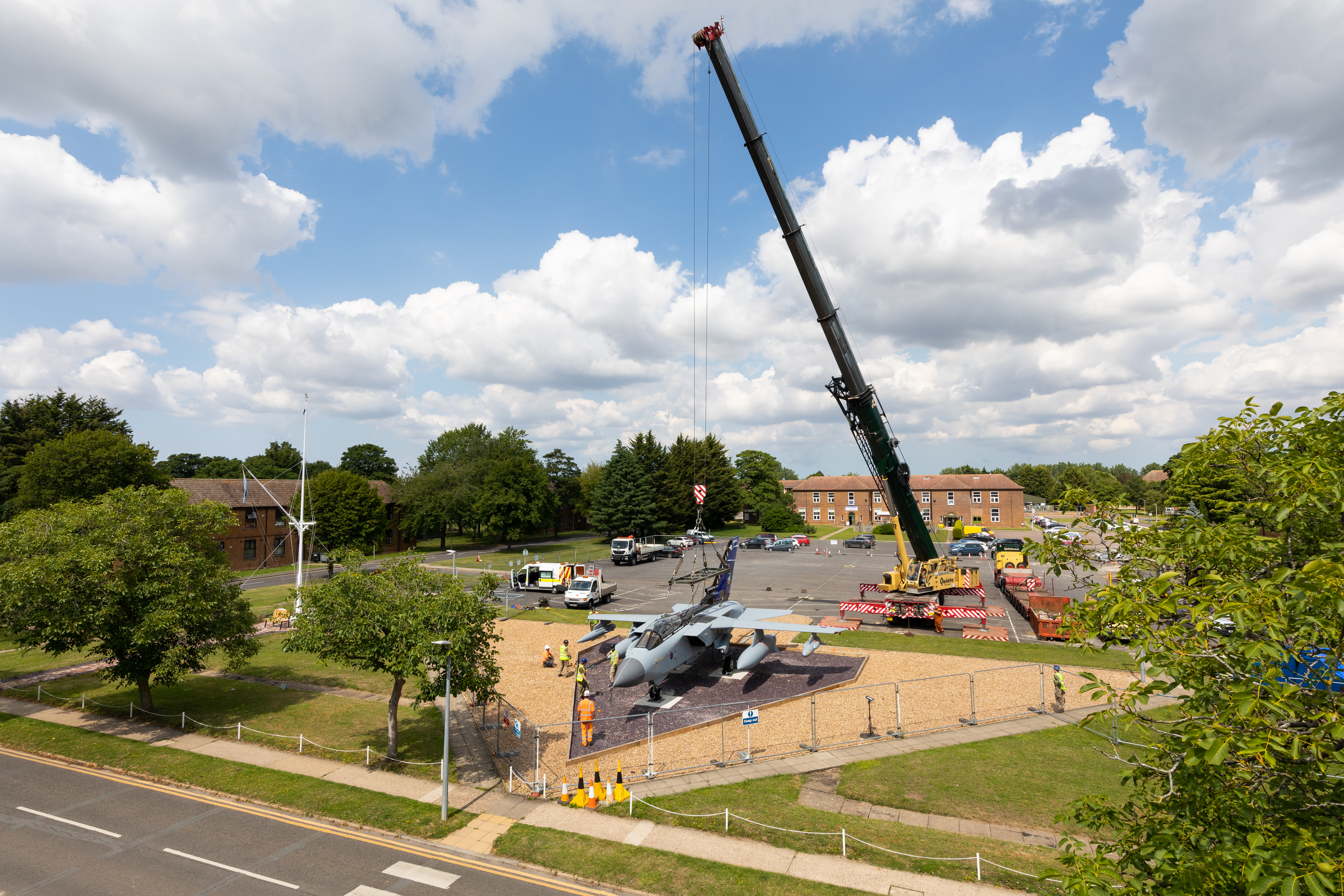 RAF Marham's new gate guardian | Royal Air Force