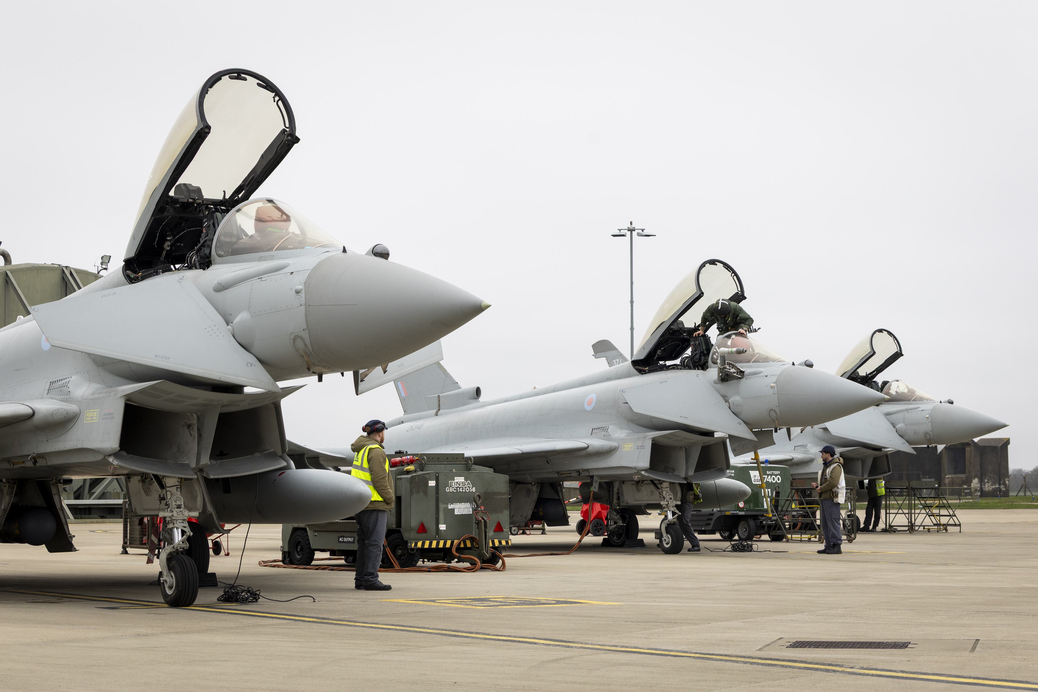 RAF Typhoons Deploy to Qatar | Royal Air Force