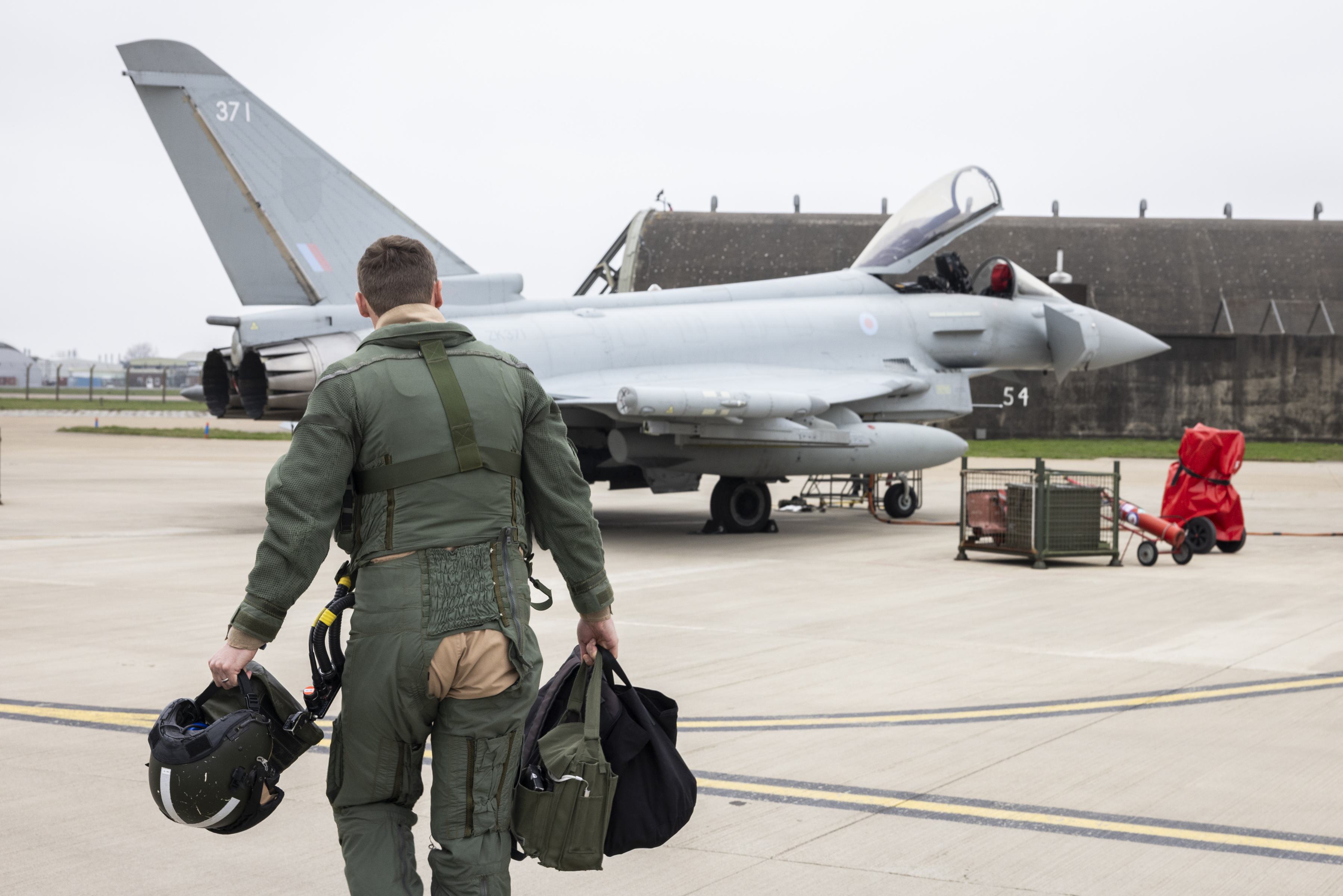 RAF Typhoons Deploy to Qatar | Royal Air Force
