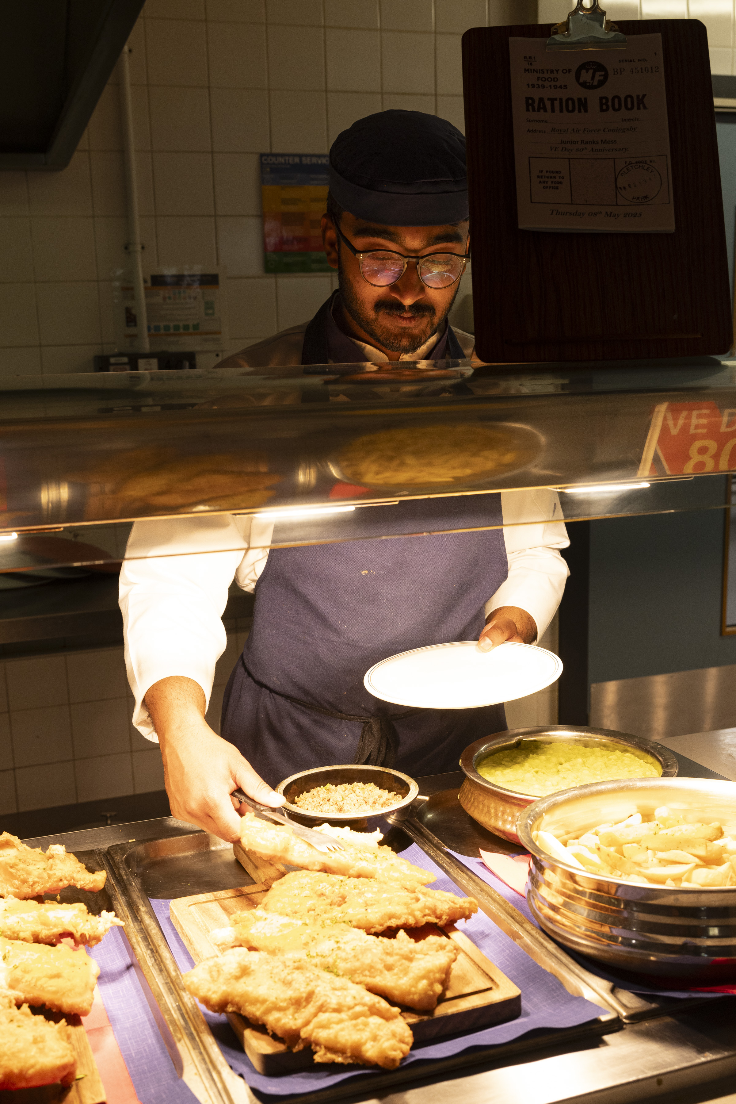 RAF Coningsby Catering Flight Marks VE Day 80 | Royal Air Force