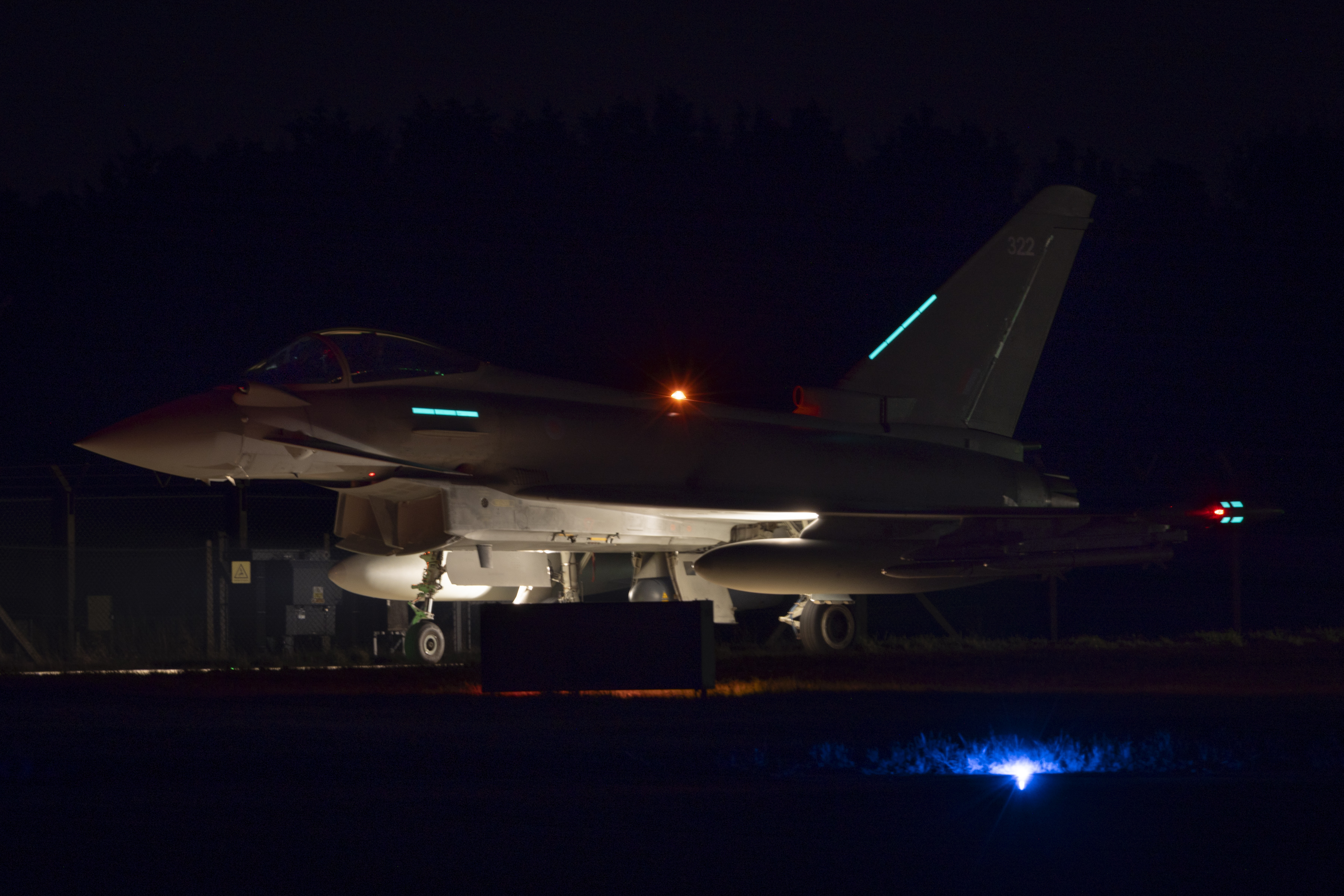 Royal Air Force Typhoons Fly First Sortie for Operation Eastern Sentry ...
