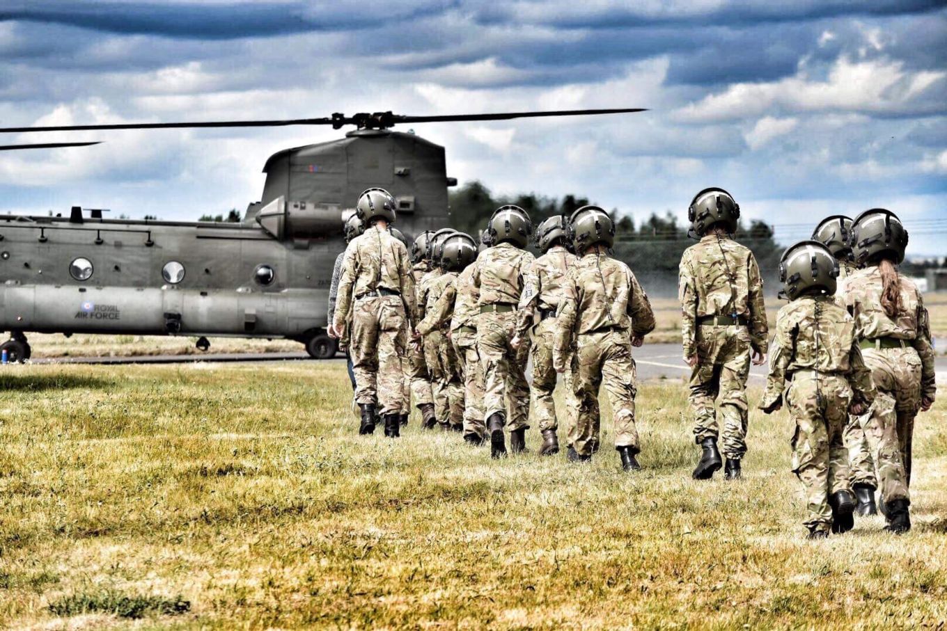 Over 1,000 Cadets take part in Muster to celebrate RAF100 | Royal Air Force