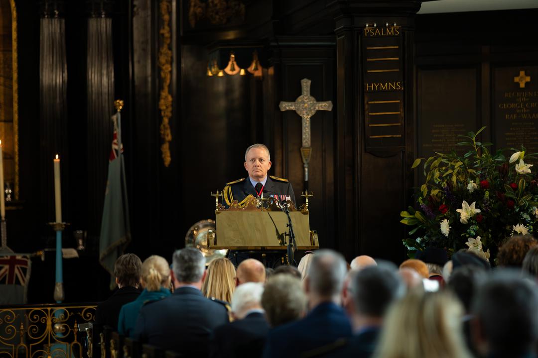 St Clement Danes holds RAF Founder's Day service | Royal Air Force