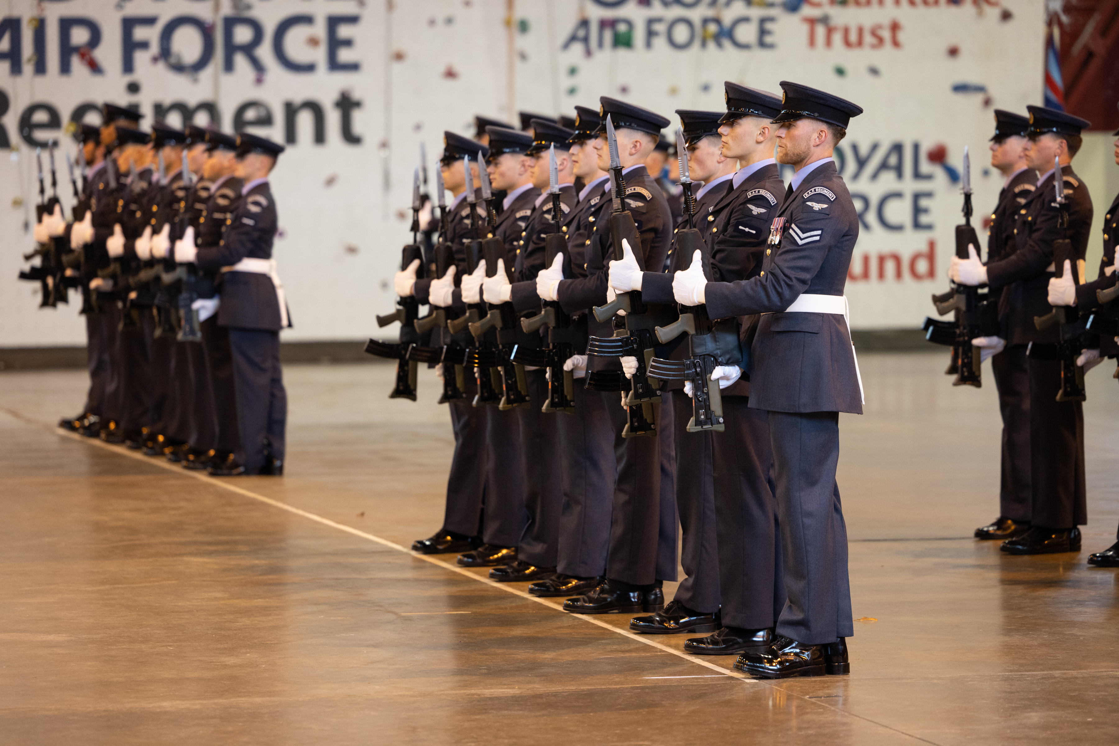 Graduation of Trainee Gunner course 1-24 | Royal Air Force
