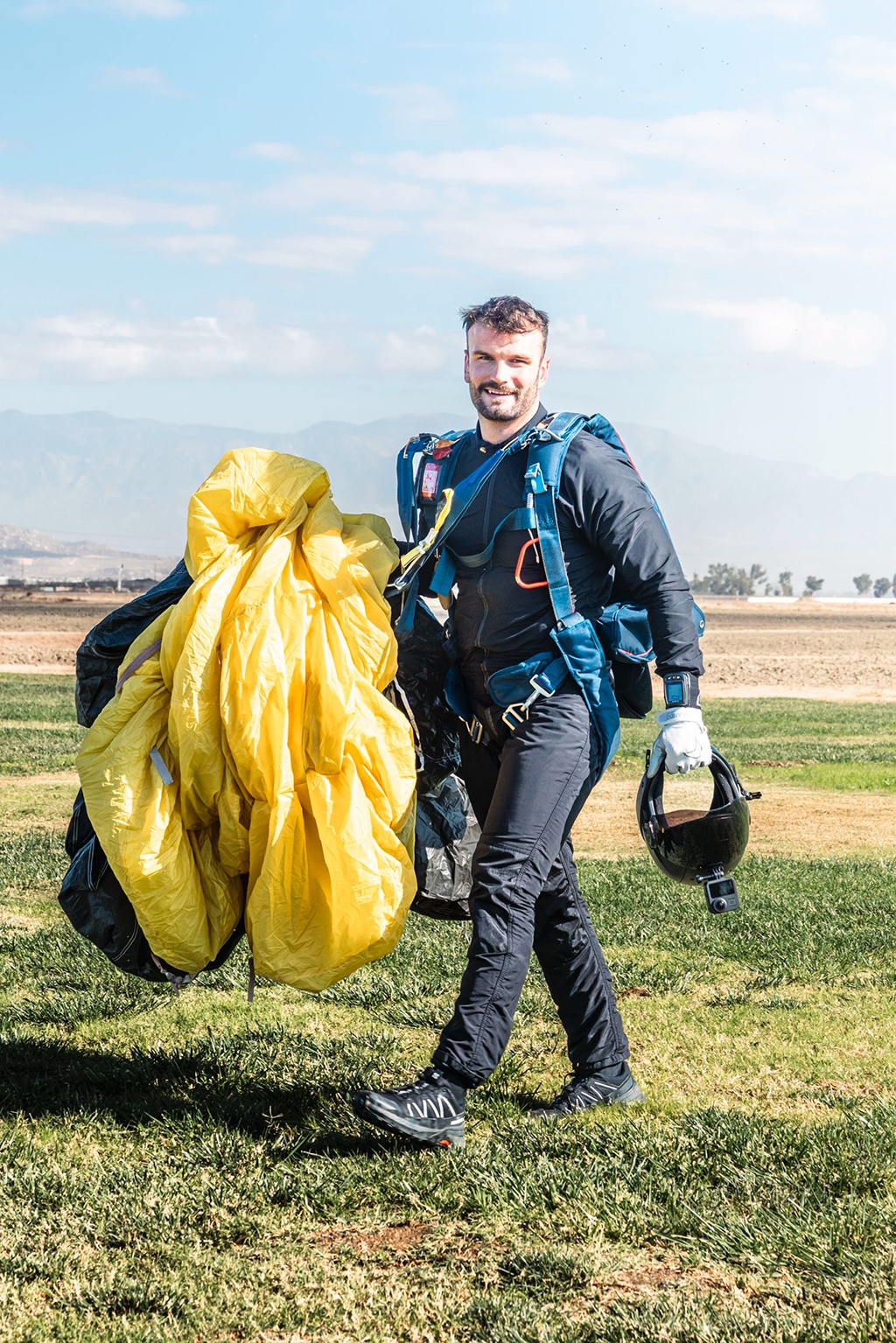 local lad takes the leap into raf falcons parachute display team ...