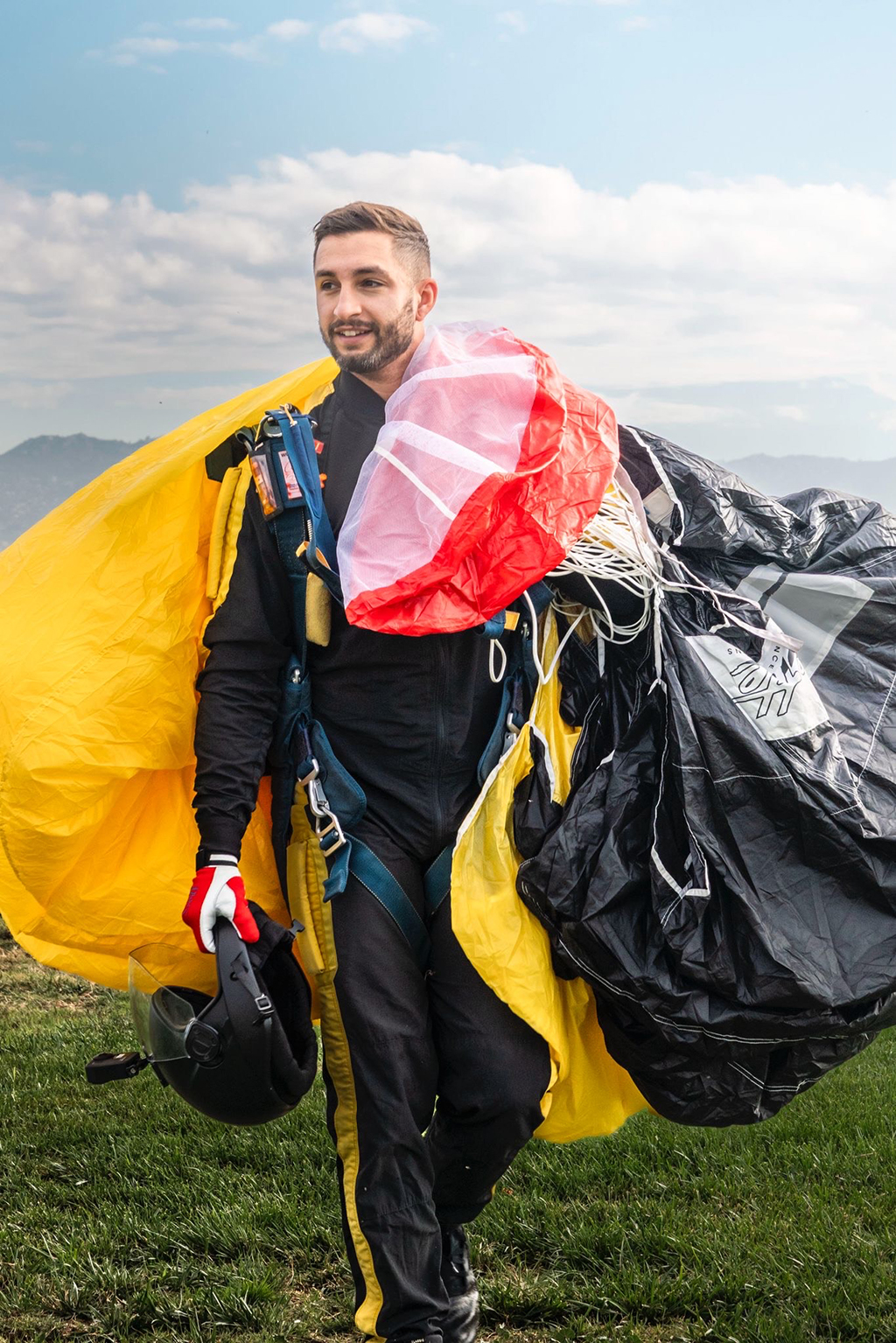 sky's the limit for local lad joining raf falcons parachute display ...