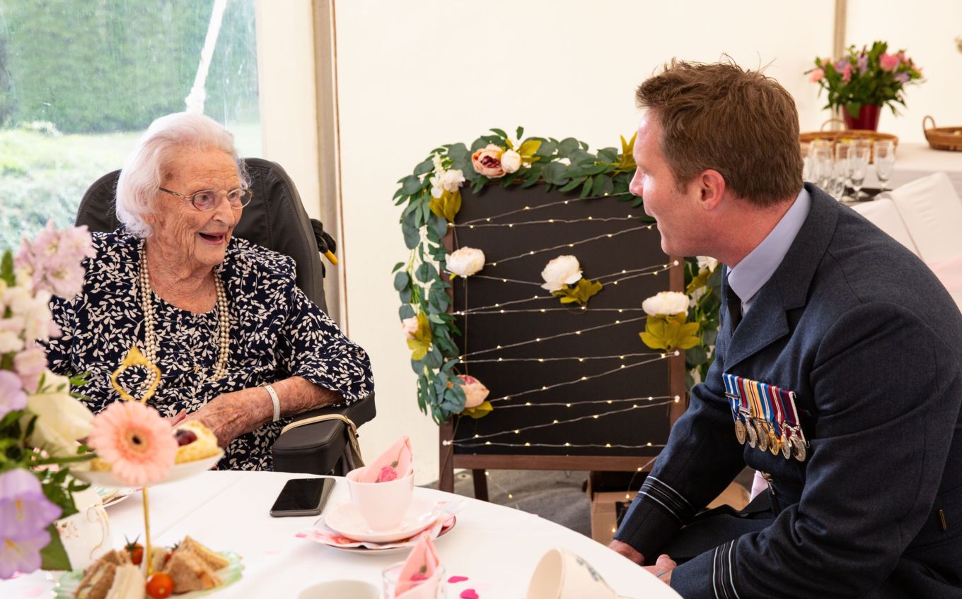 Ex WAAF Phyllis Felton: Happy 100th Birthday | Royal Air Force