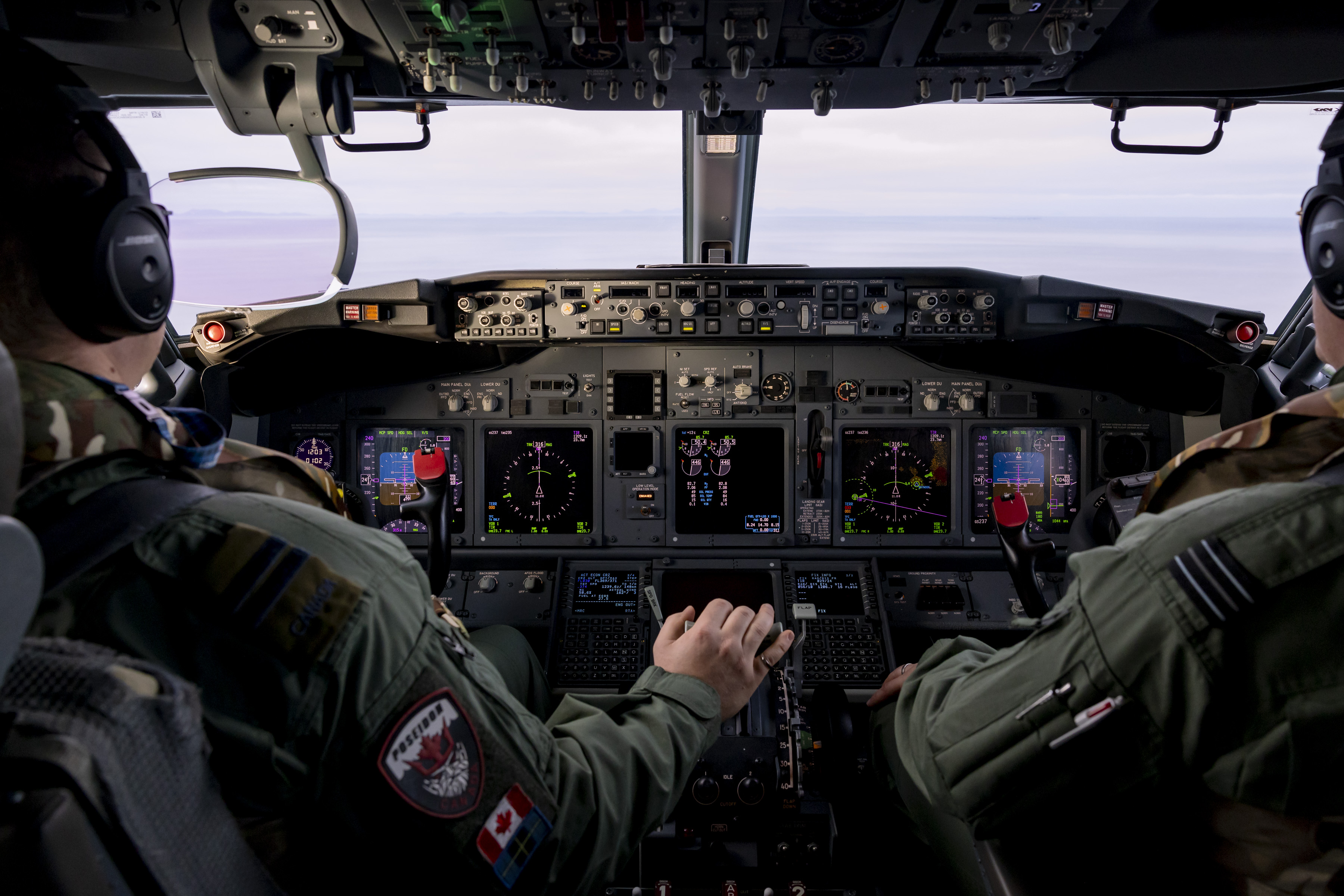 RAF Lossiemouth aircrew undertake training of Royal Canadian Air Force ...