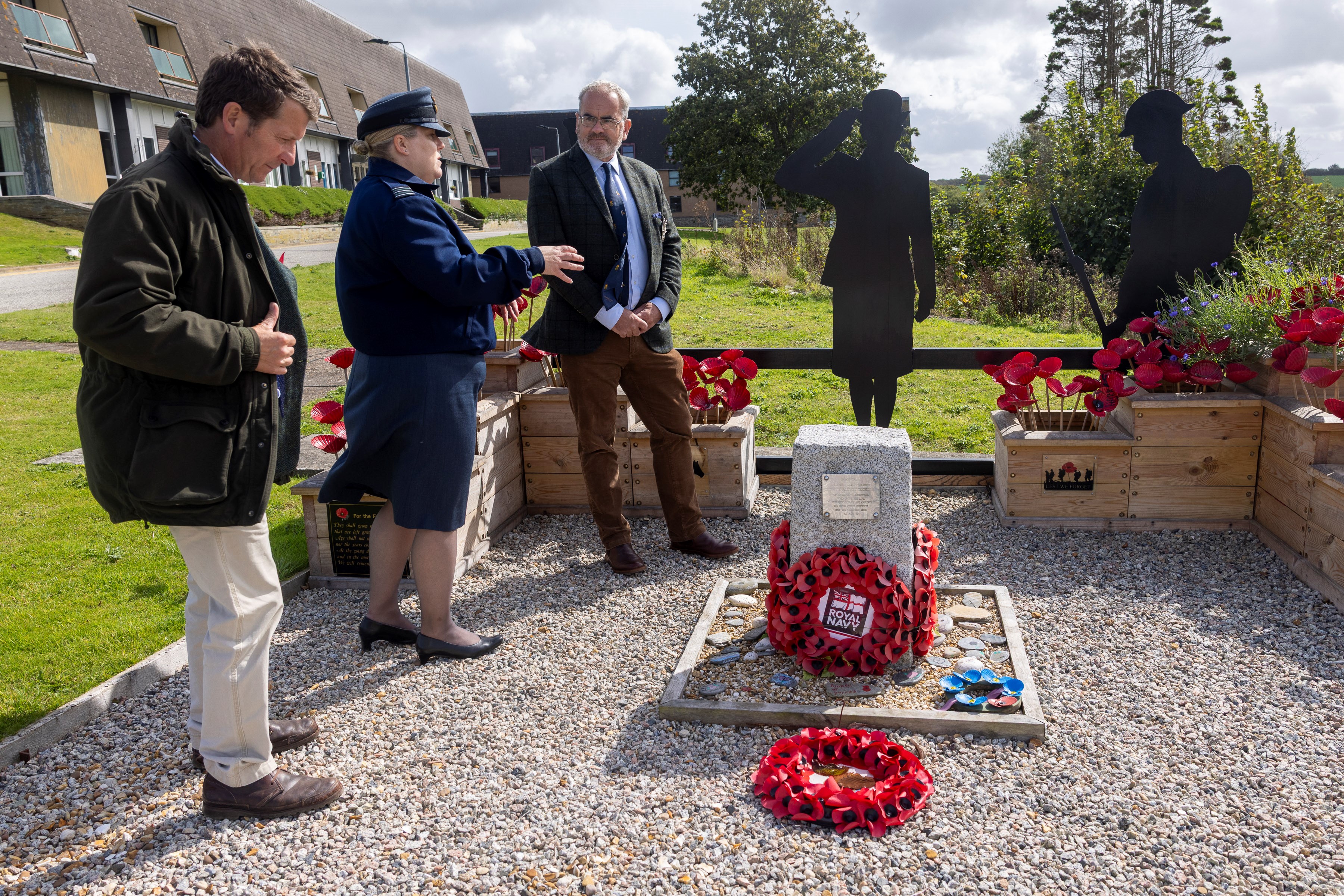 High Sheriff of Cornwall and Local Landowner, Visit RAF St Mawgan to ...