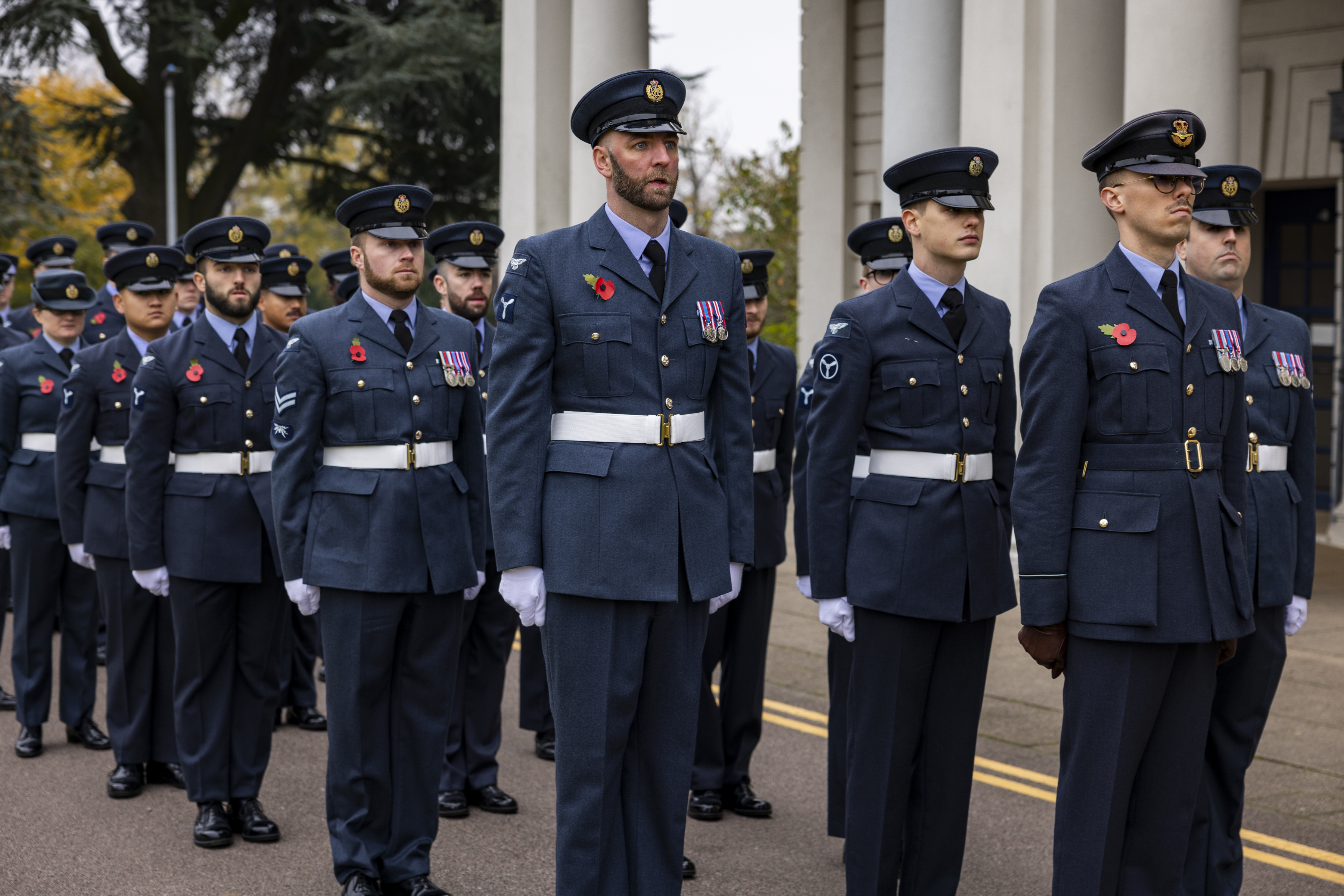 RAF Wittering unites with local community for remembrance | Royal Air Force