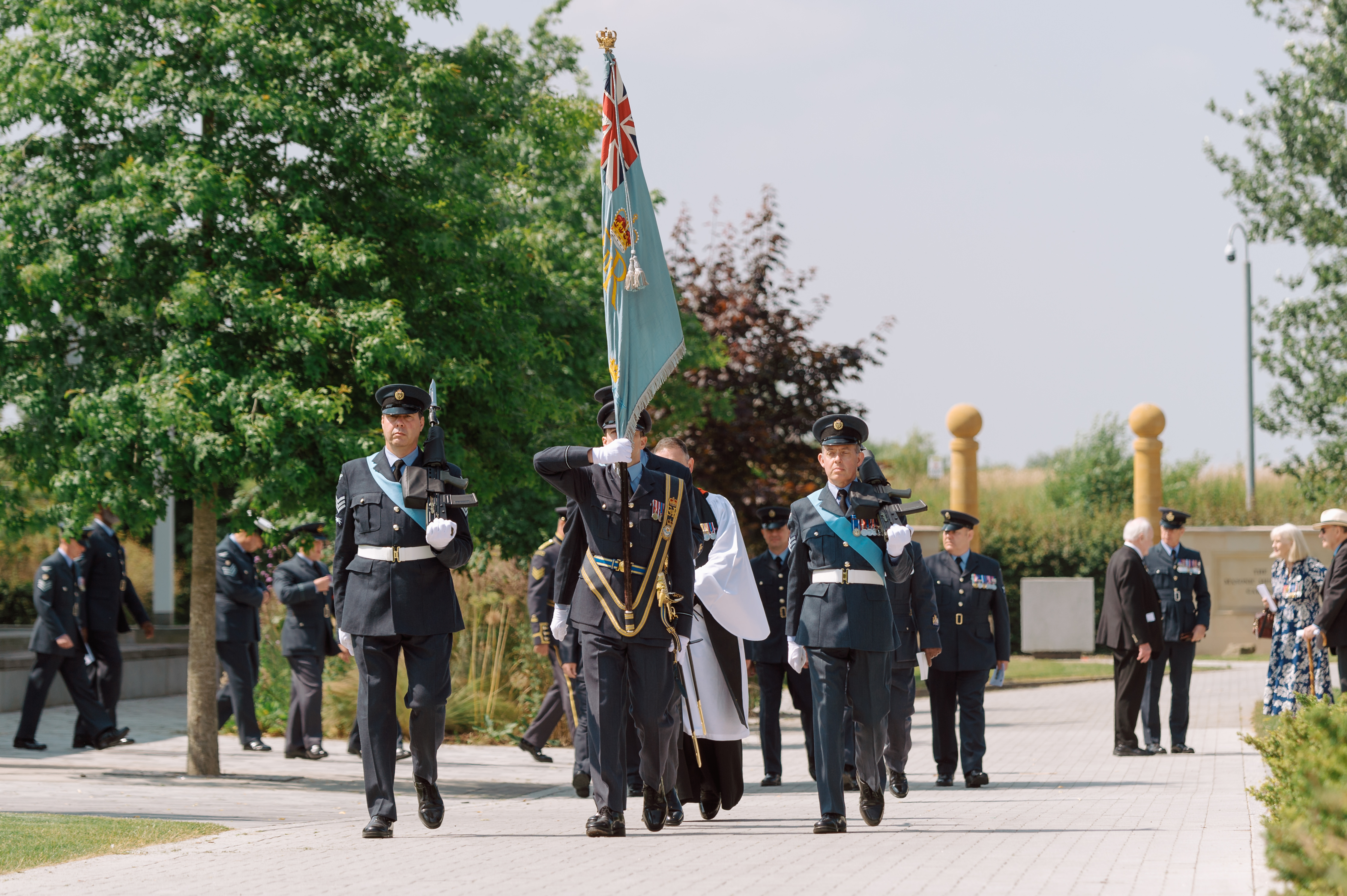Royal Auxiliary Air Force Centenary Service held at National Memorial ...