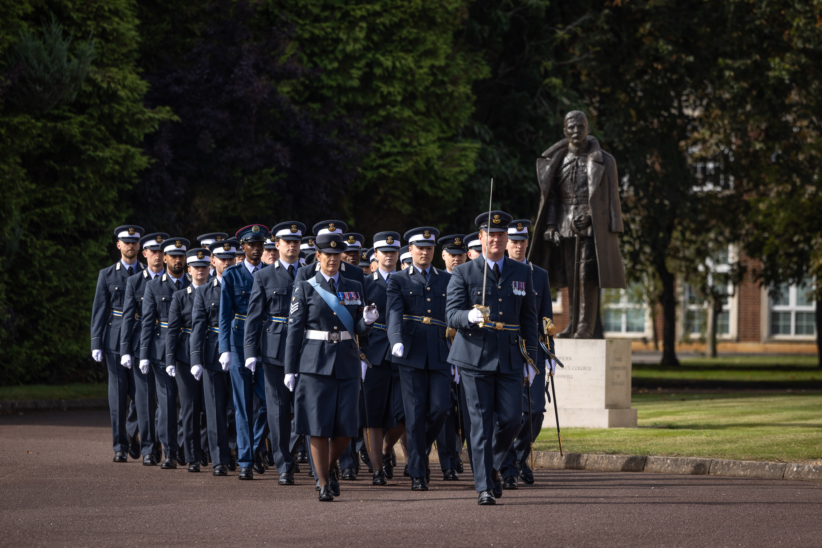 RAF COLLEGE CRANWELL SOVEREIGN'S REVIEW – 12 SEPTEMBER 2024 | Royal Air ...