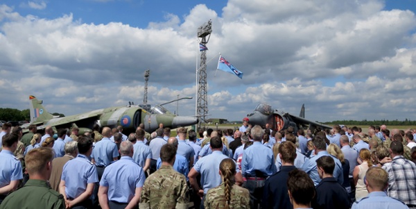 Hero Returns To RAF Wittering For Falkland Islands | Royal Air Force