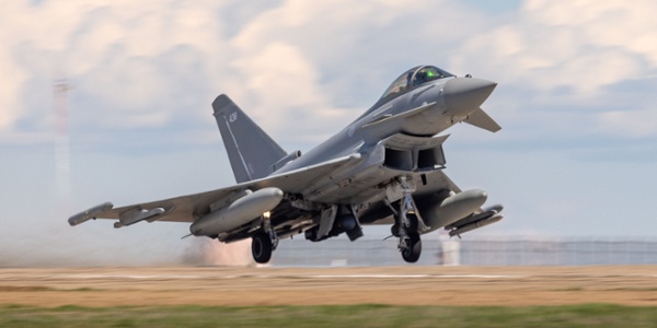 RAF Typhoons Deploy to Romania to Lead NATO Air Policing Mission Under ...