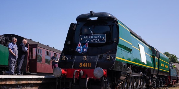 504 Squadron Personnel Attend Renaming Of Steam Locomotive To Mark 100 ...
