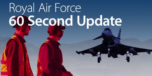 RAF 60 Second Update Ep 56 | Royal Air Force