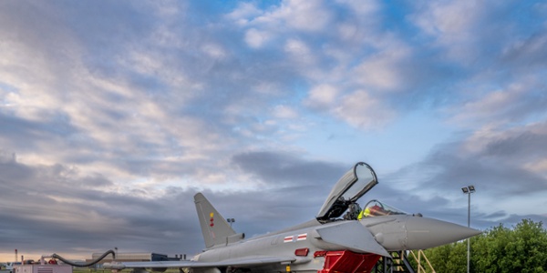 RAF Typhoons Benefit From £453m Investment Securing 1,300 British Jobs ...