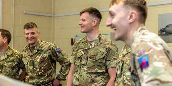 Burnham Lecturers deliver training to SAAE | Royal Air Force