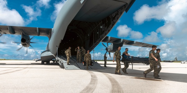 Royal Air Force Tactical Medical Wing conduct large scale medical ...