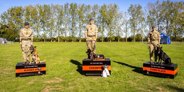 2025 RAF Police Military Working Dog Trials Winners | Royal Air Force