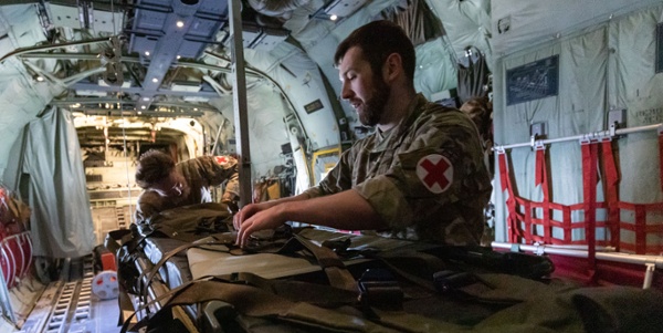 Defence delivers specialist medical assistance to Turkey | Royal Air Force