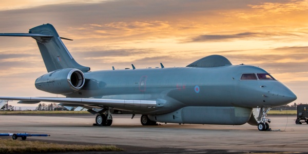 RAF Sentinel R1 aircraft conducts last operational flight | Royal Air Force