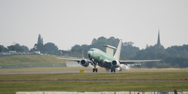 RAF's Wedgetail flies in the UK for the first time | Royal Air Force