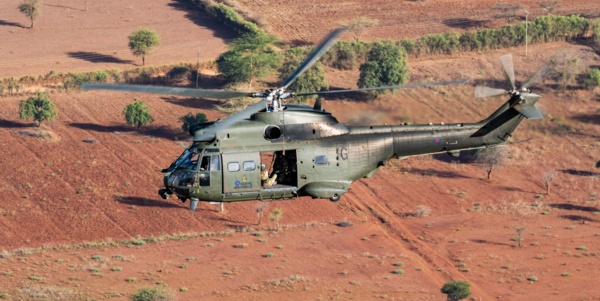 RAF Puma Helicopters Training in Kenya | Royal Air Force