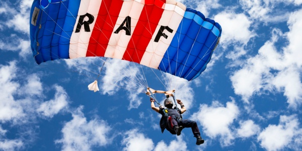 RAF Falcons Resume Parachute Training Within the UK | Royal Air Force
