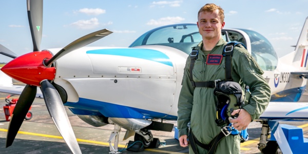100th Military Flying Training System Student Graduates at RAF College ...