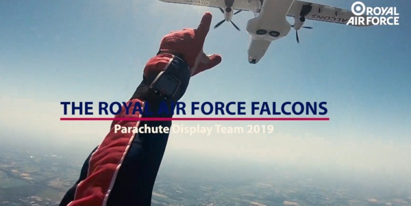 RAF Falcons 2019 Display Season Completed | Royal Air Force