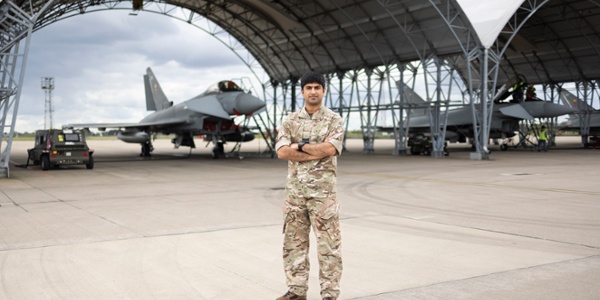 RAF Coningsby Engineer Takes on London Marathon for SSAFA | Royal Air Force