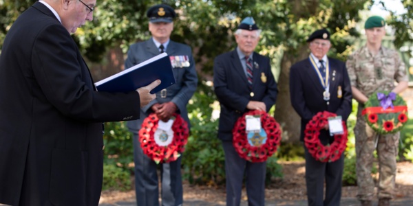 Royal Air Force bomber crew remembered at Memorial event | Royal Air Force