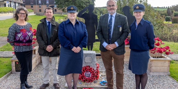 High Sheriff of Cornwall and Local Landowner, Visit RAF St Mawgan to ...