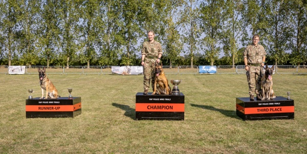 2024 RAF Police Military Working Dog Trials champion | Royal Air Force