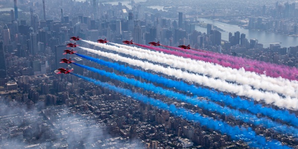 Red Arrows to tour US to mark 250 years of American independence ...