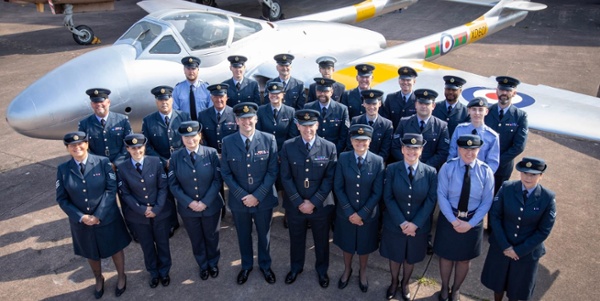 Welsh RAuxAF squadron receives top PR award | Royal Air Force