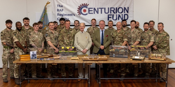 II squadron raf regiment host rare veteran visit | Royal Air Force